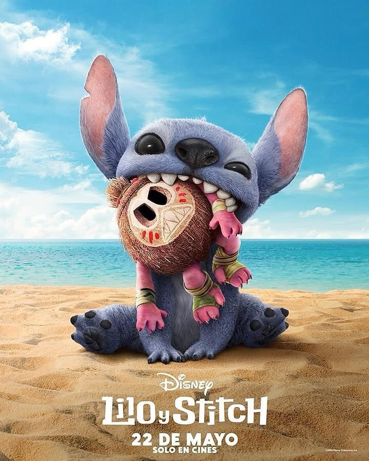Stitch y Kokomora: Un crossover inesperado en el nuevo póster de Lilo ...